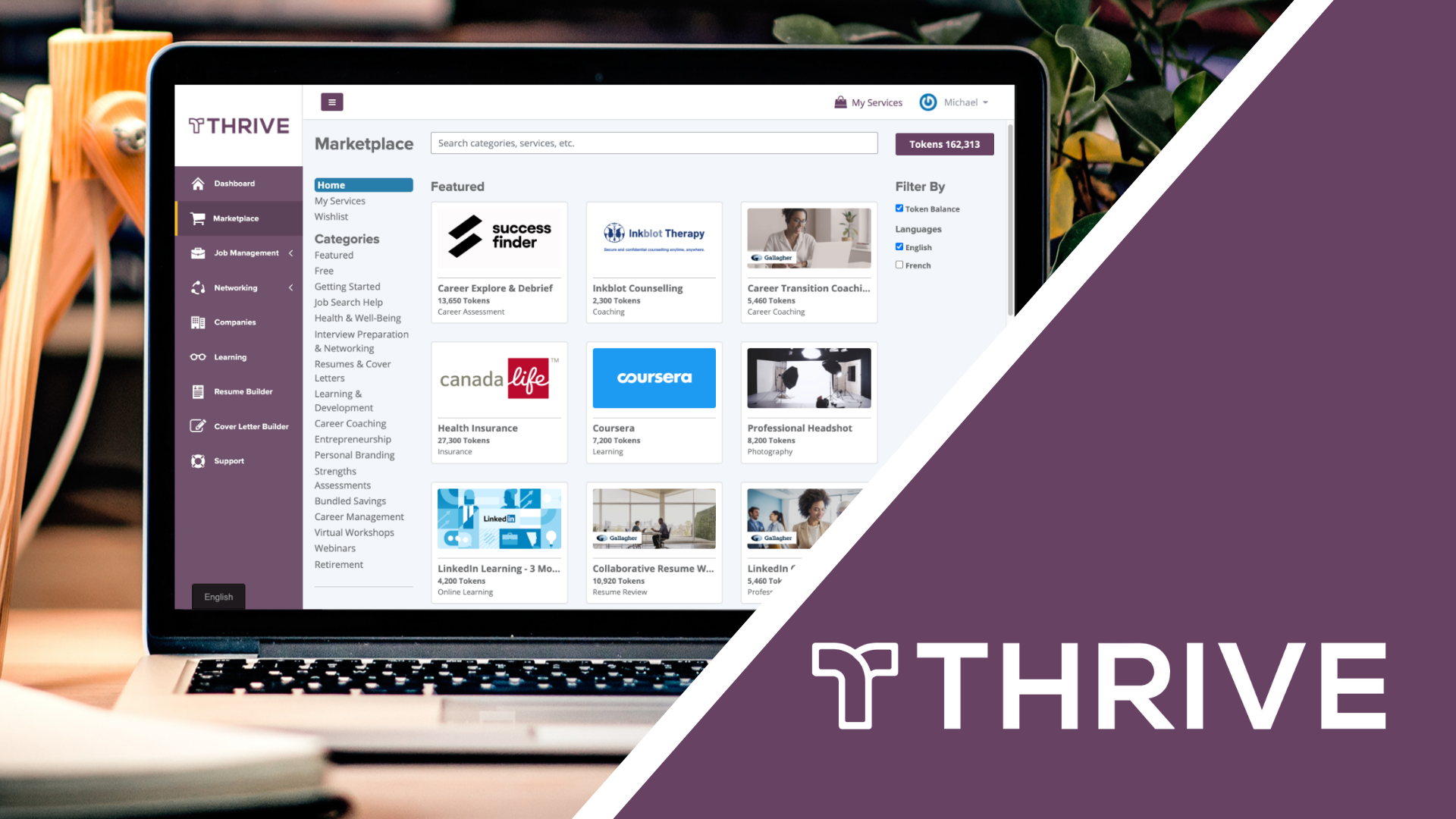 Thrive Career Wellness Platform - Modern Workforce Solutions